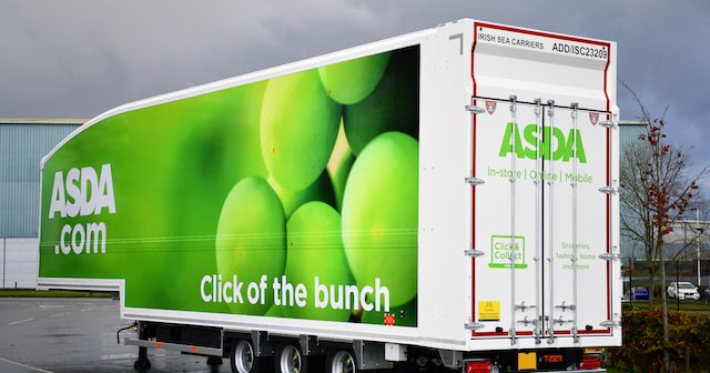 ASDA begins introducing 167 Tiger Trailers moving decks