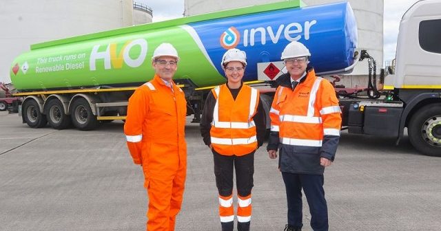 Minister visits Inver’s HVO facility