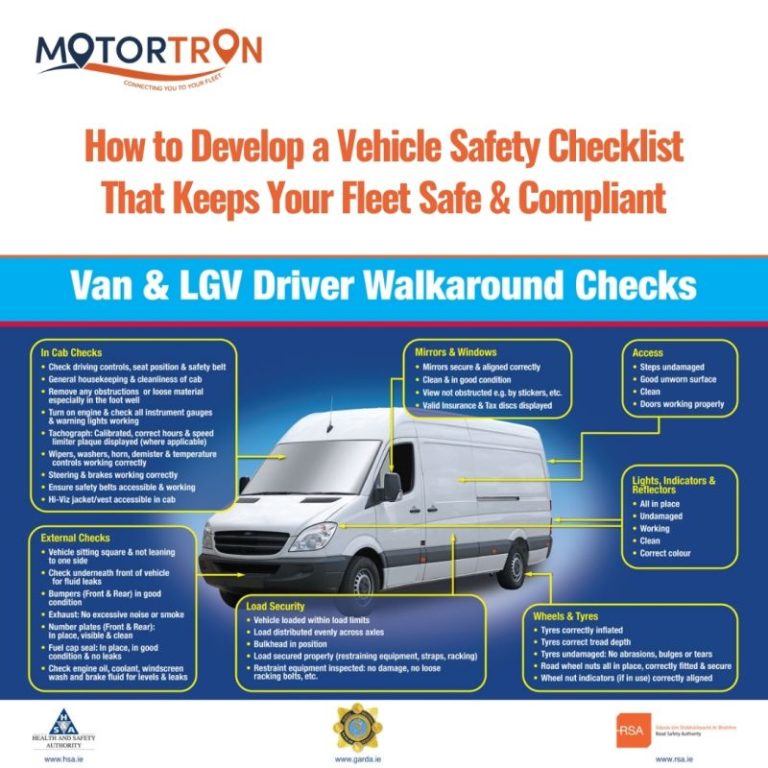 How to develop a vehicle safety checklist - HGV Ireland